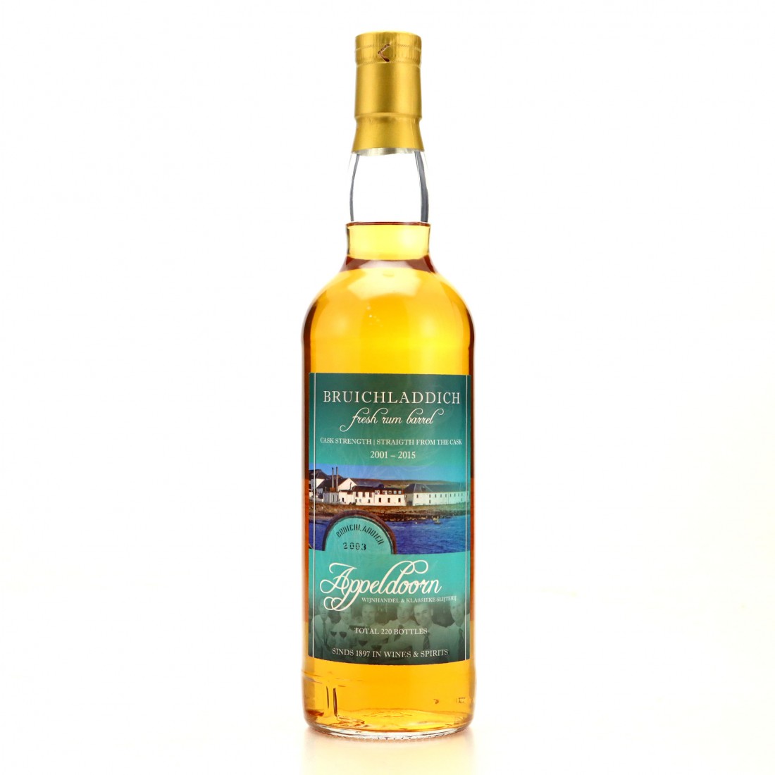 Bruichladdich 2001 Private Rum Cask 13 Year Old #802 | Whisky Auctioneer