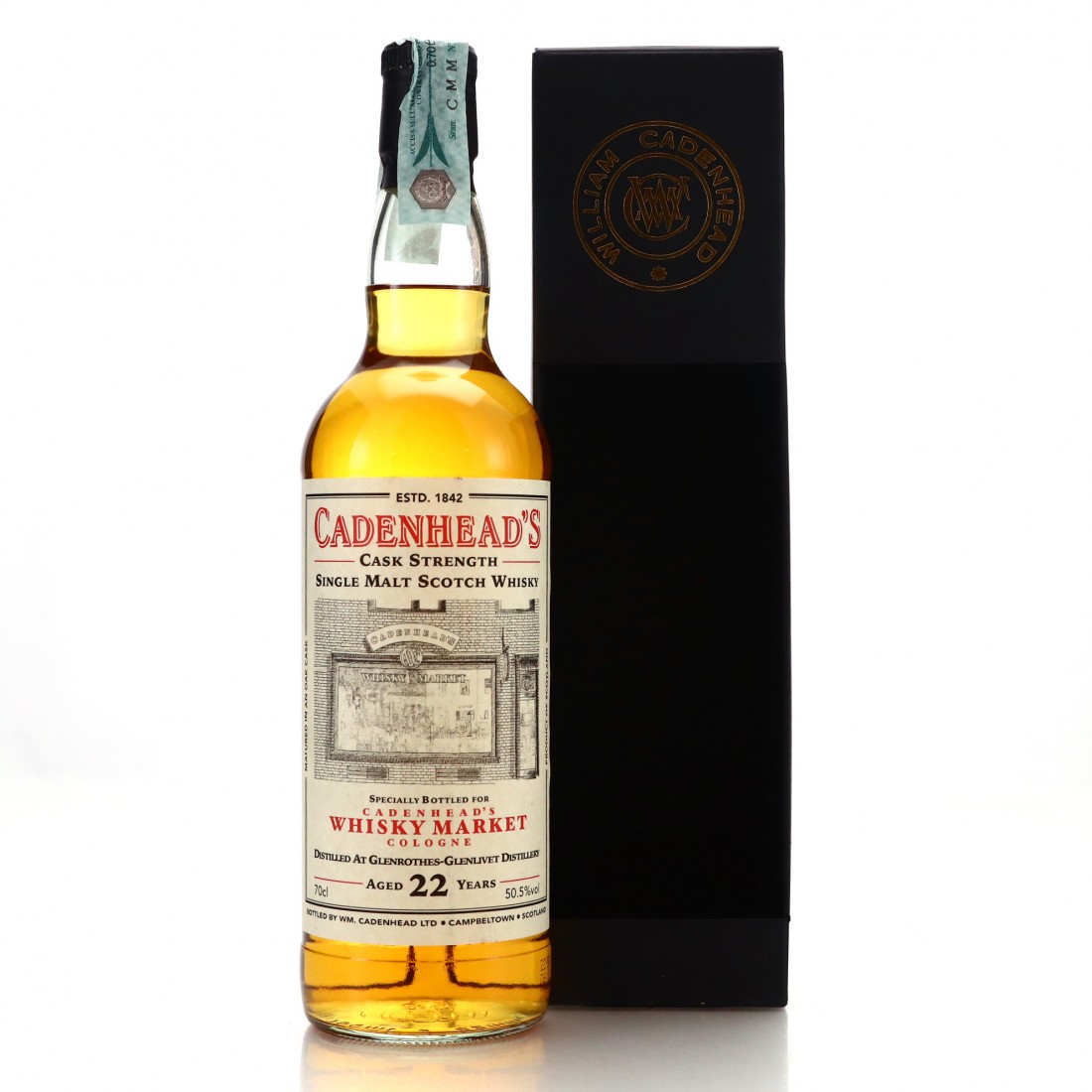 Glenrothes 1996 Cadenhead's 22 Year Old / Cologne Shop | Whisky Auctioneer