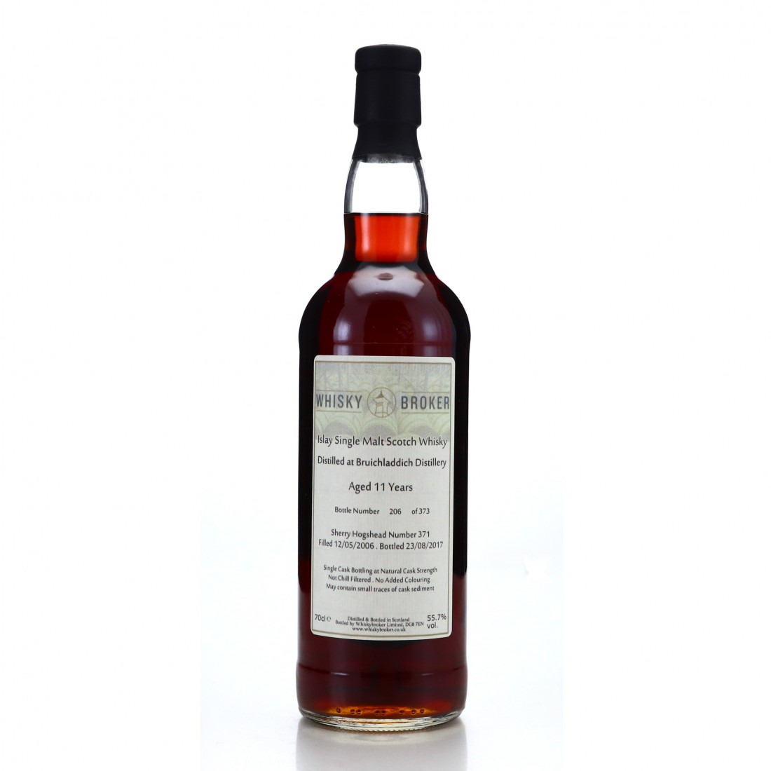 Bruichladdich 2006 Whisky Agency 11 Year Old Whisky Auctioneer