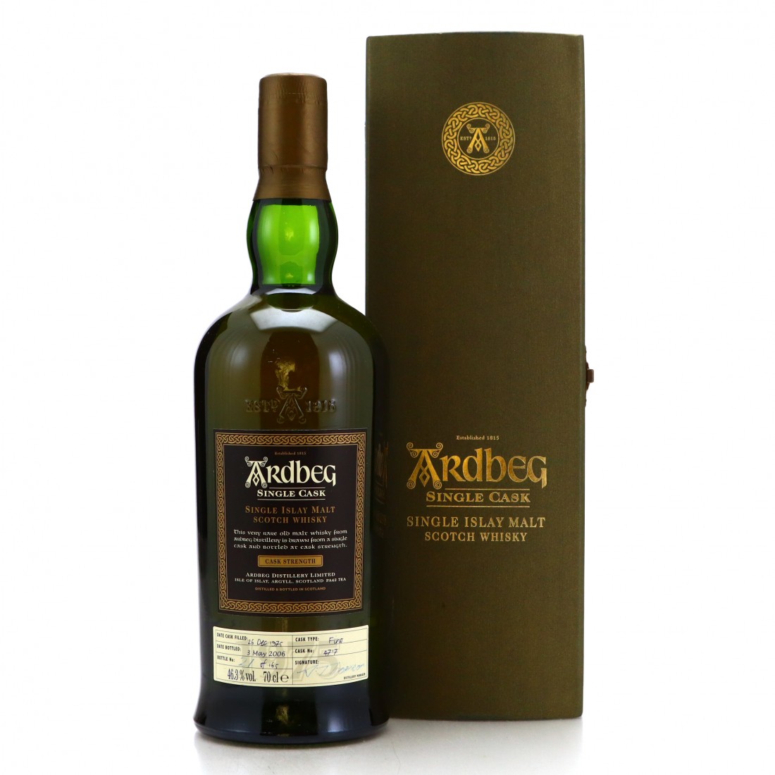 Ardbeg 1975 Single Fino Cask #4717 / Feis Ile 2006 | Whisky Auctioneer