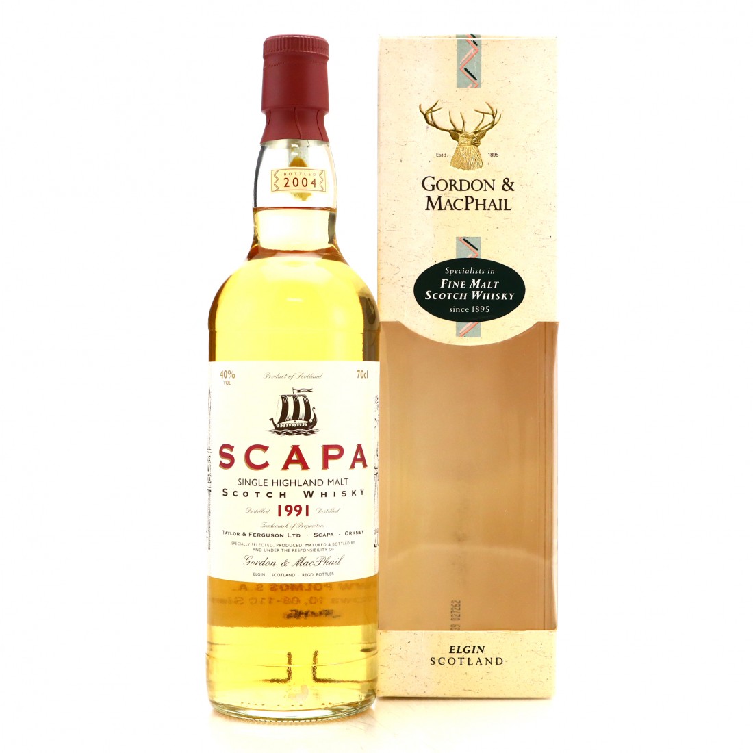 Scapa 1991 Gordon and MacPhail | Whisky Auctioneer
