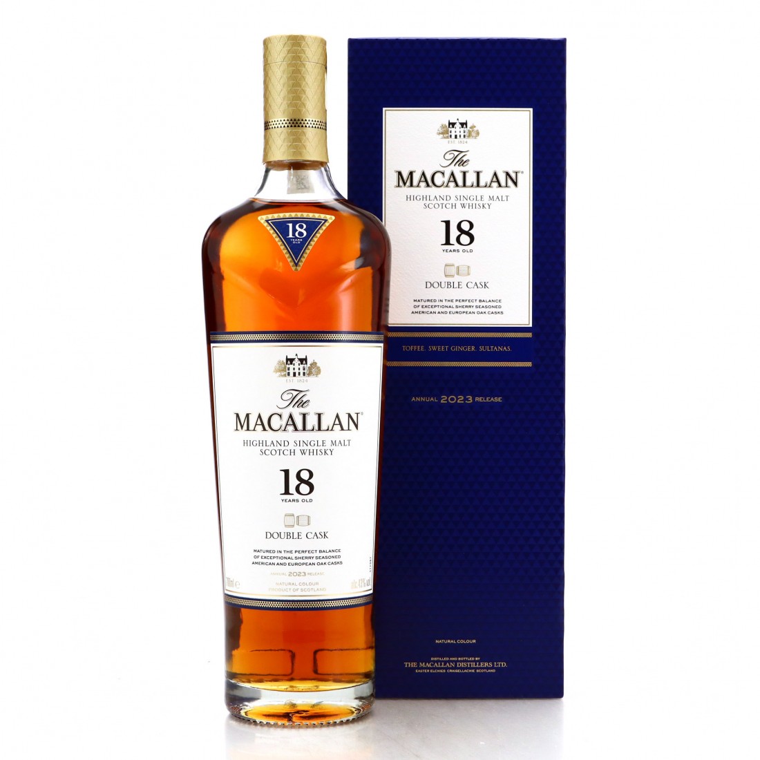 Macallan 18 Year Old Double Cask 2023 Release | Whisky Auctioneer
