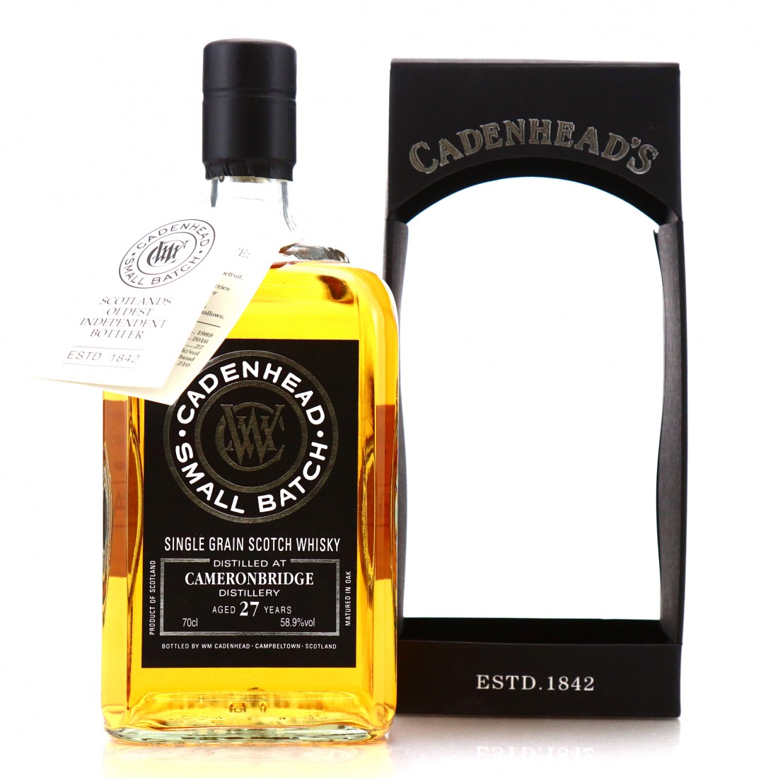 Cameronbridge 1989 Cadenhead's 27 Year Old Small Batch | Whisky Auctioneer