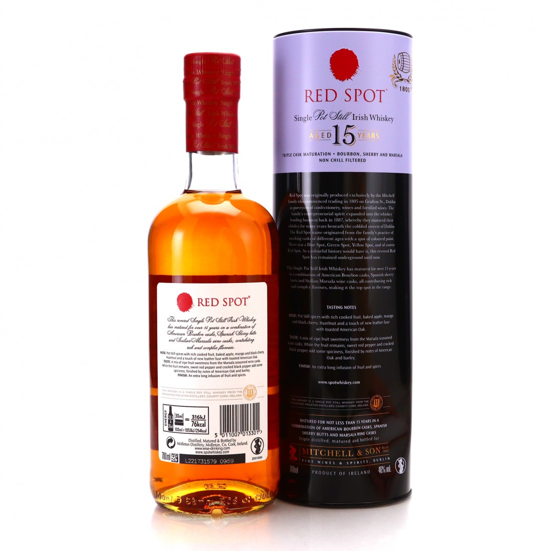 Red Spot 15 Year Old | Whisky Auctioneer