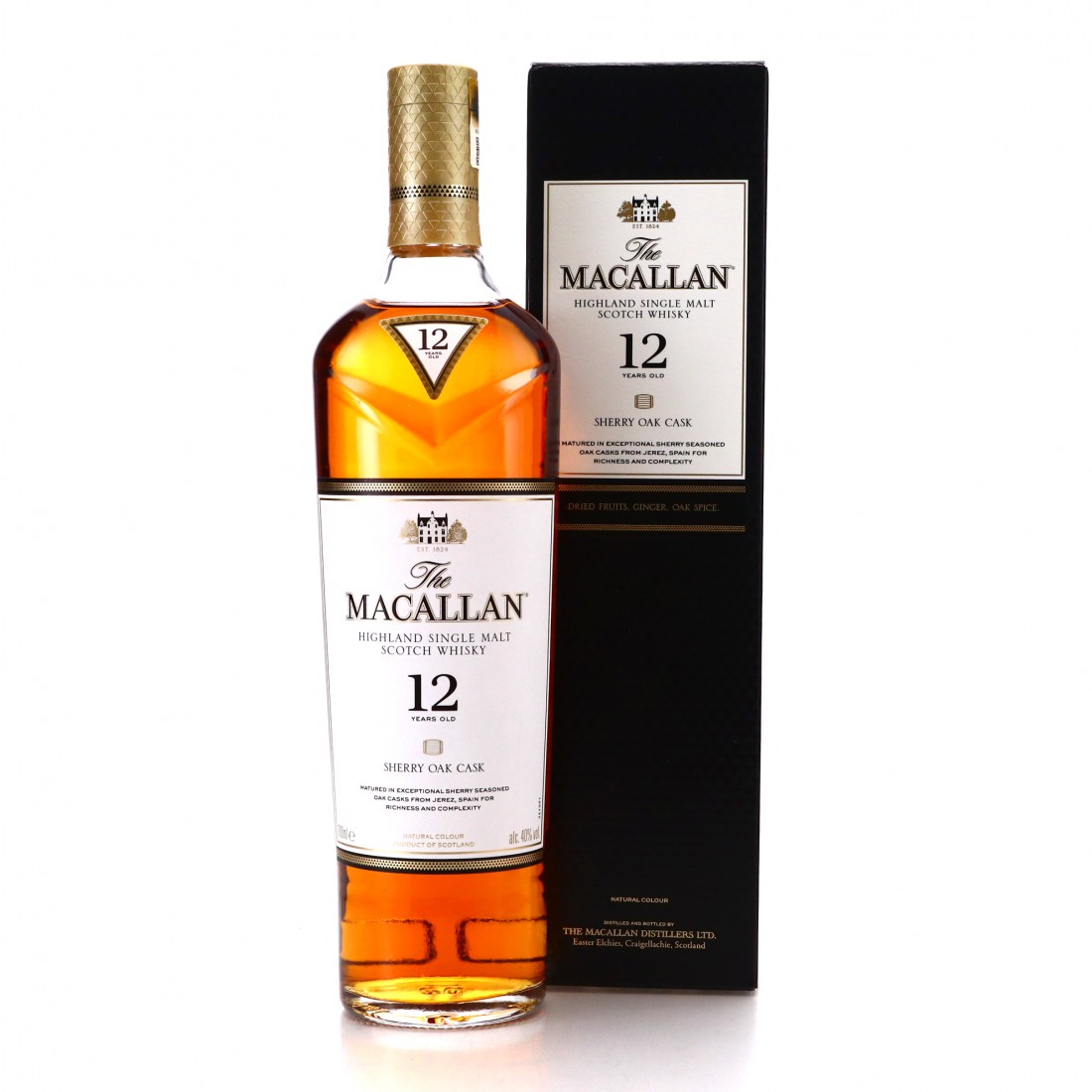 Macallan 12 Year Old Sherry Oak | Whisky Auctioneer