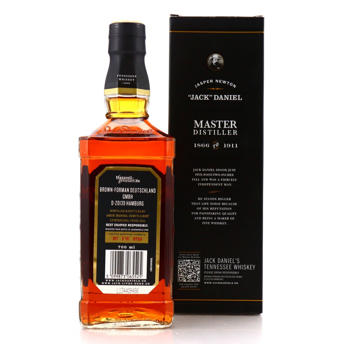 Jack Daniel's Master Distiller No.1 70cl / Jasper Newton 'Jack' Daniel ...