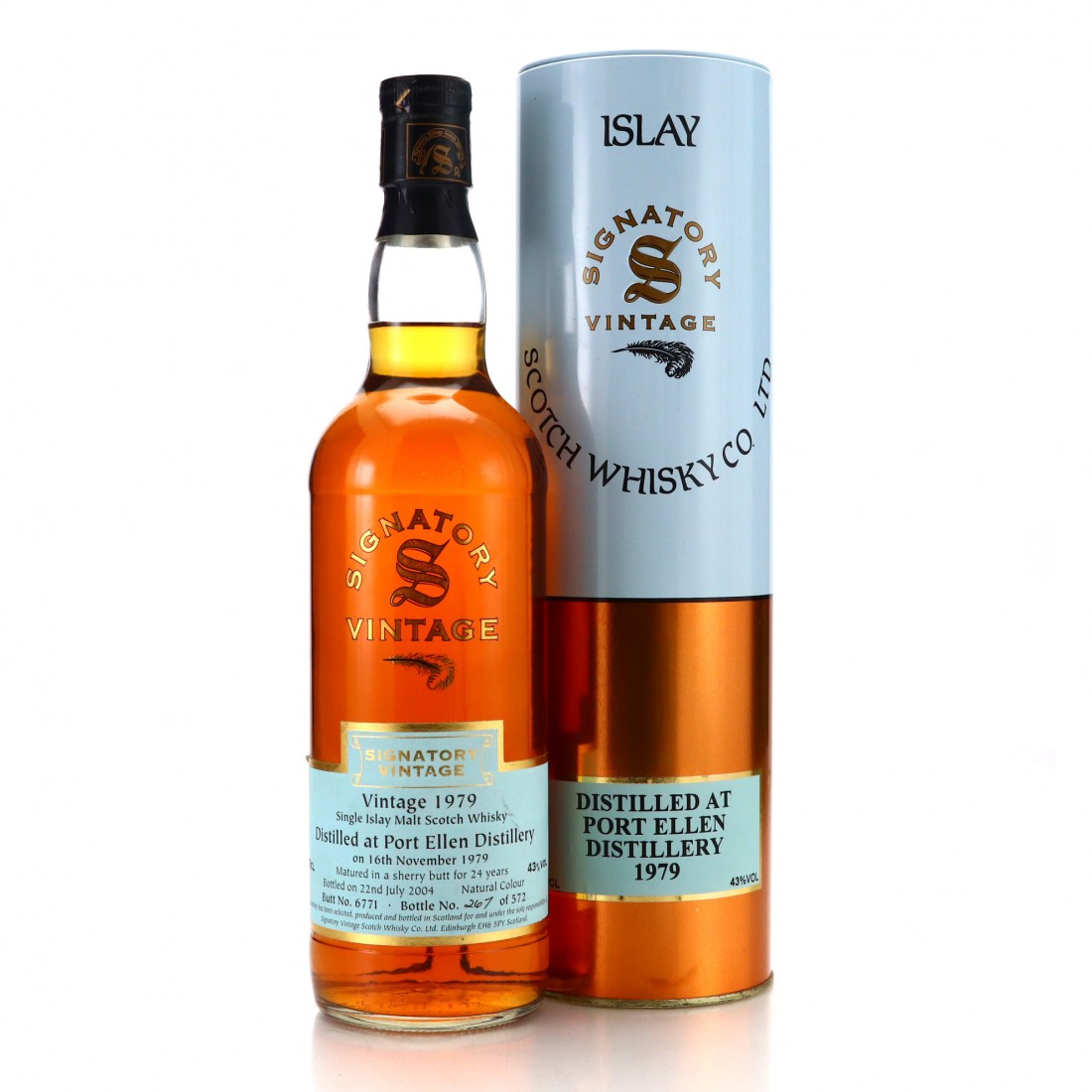 Port Ellen 1979 Signatory Vintage 24 Year Old Single Cask #6771 ...