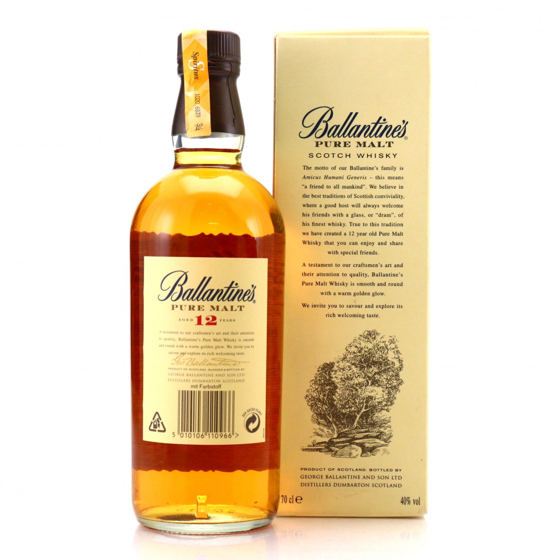 Ballantine's 12 Year Old Pure Malt | Whisky Auctioneer