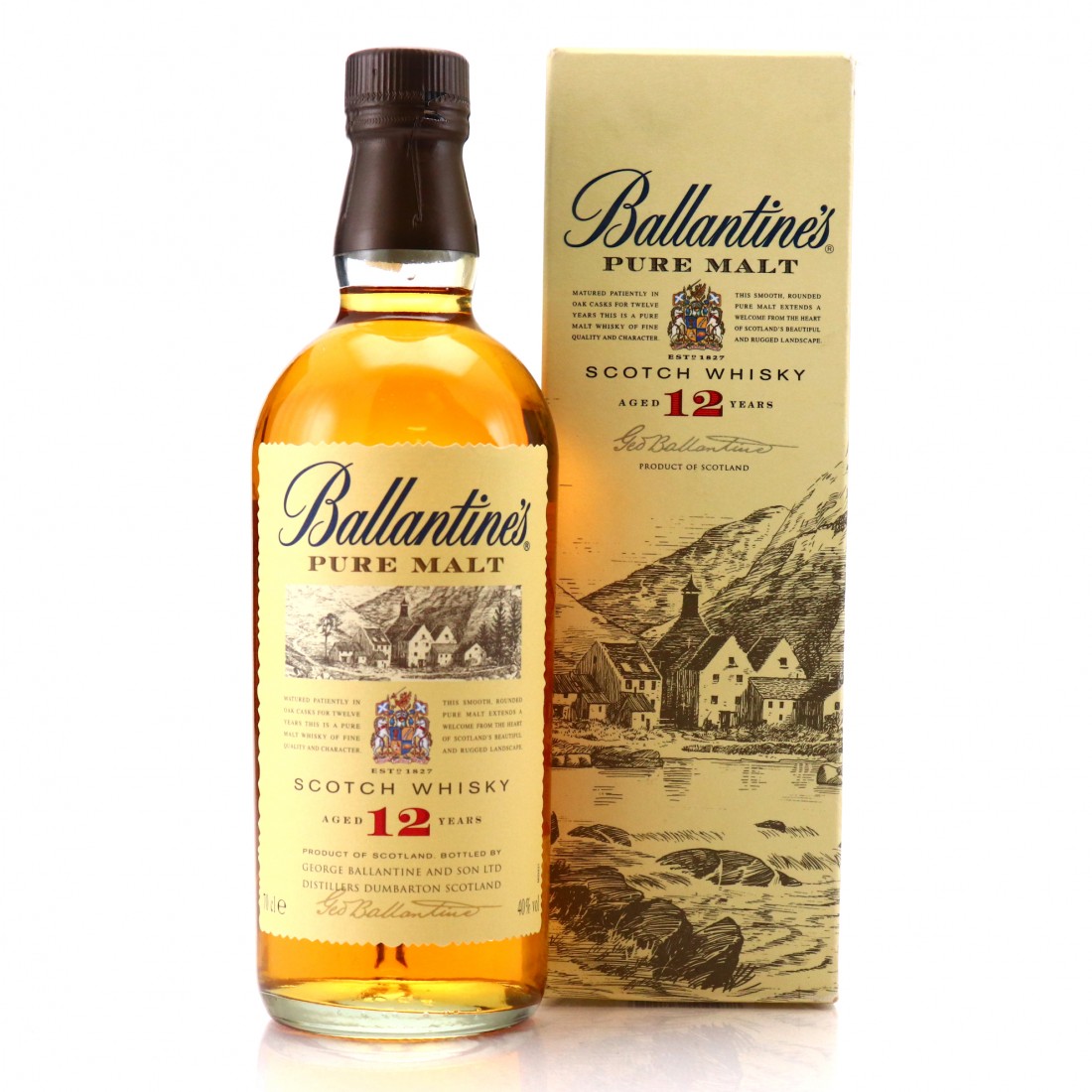 Ballantine's 12 Year Old Pure Malt | Whisky Auctioneer