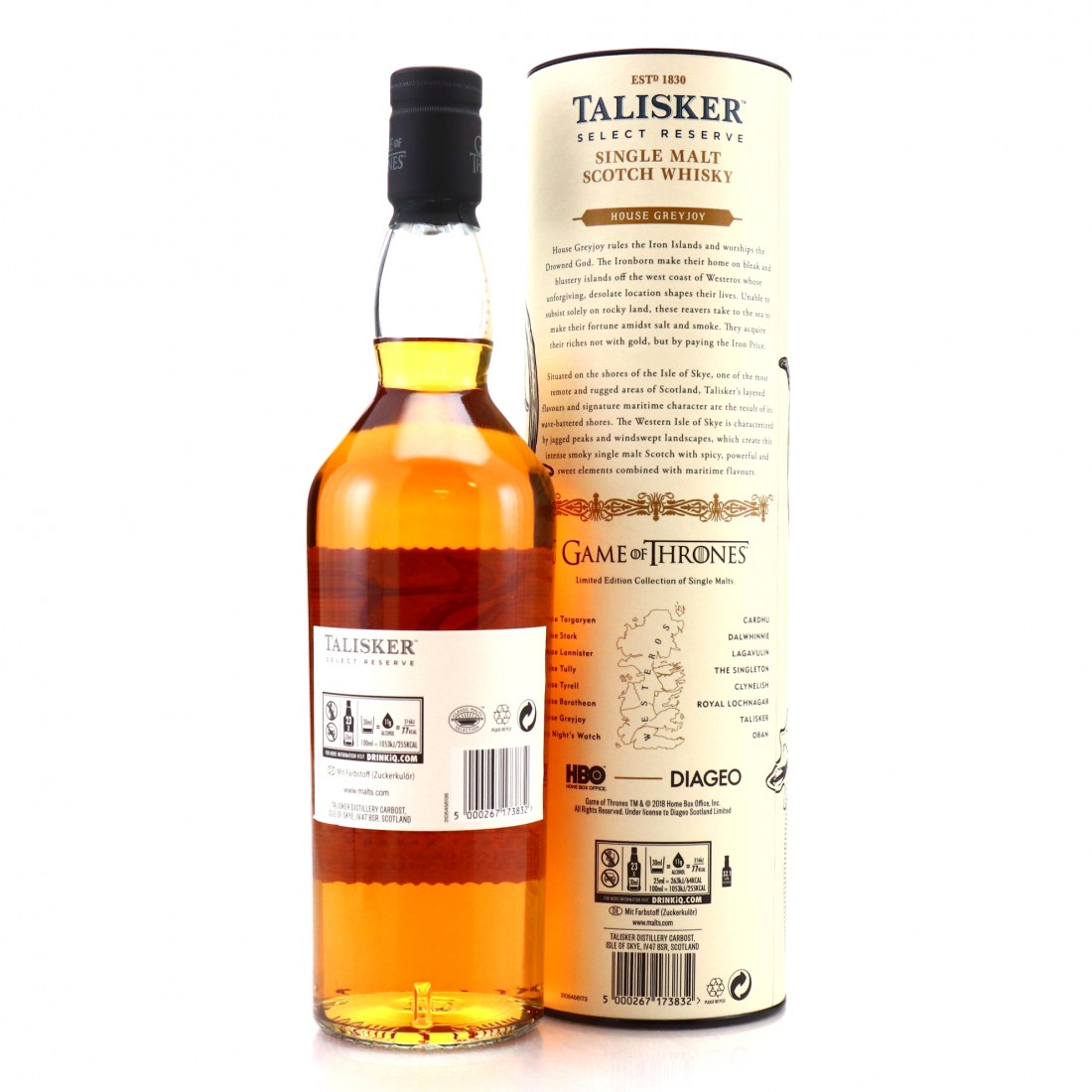 Talisker Select Reserve Game of Thrones / House Greyjoy | Whisky Auctioneer