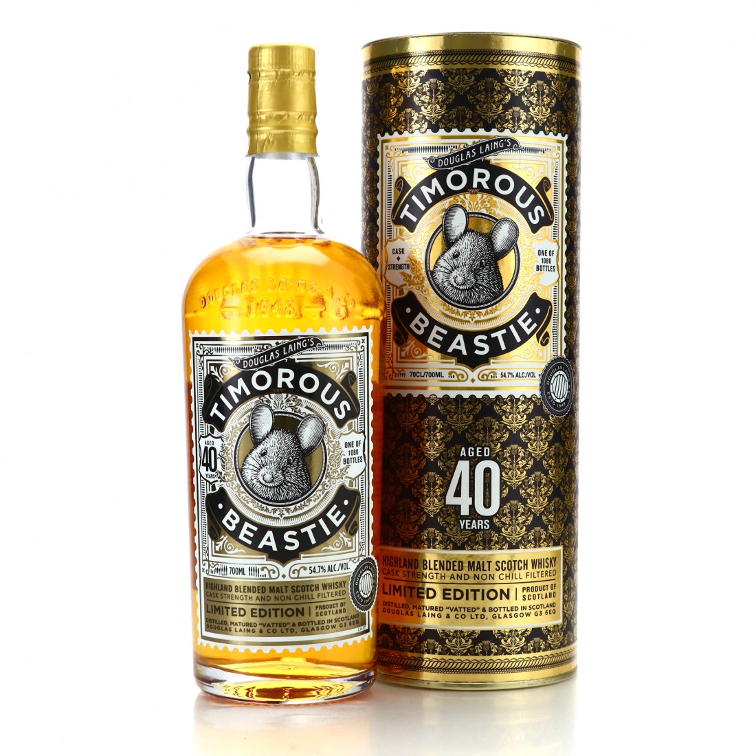 Timorous Beastie 40 Year Old Cask Strength | Whisky Auctioneer