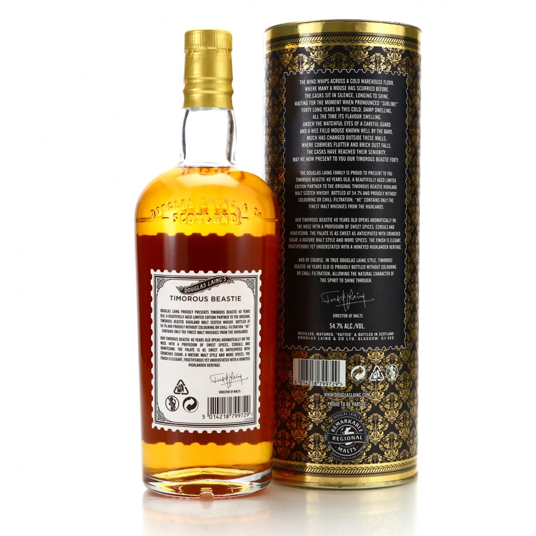 Timorous Beastie 40 Year Old Cask Strength | Whisky Auctioneer