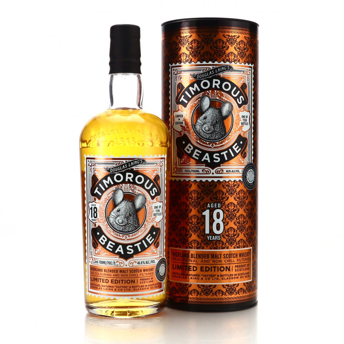 Timorous Beastie 18 Year Old | Whisky Auctioneer