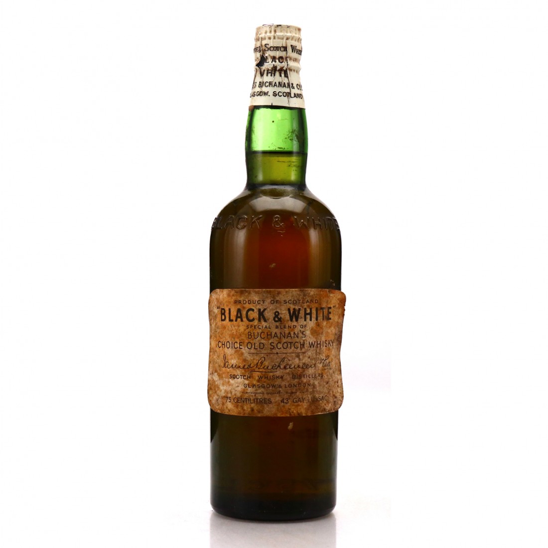 Black and White Scotch Whisky 1950s | Whisky Auctioneer