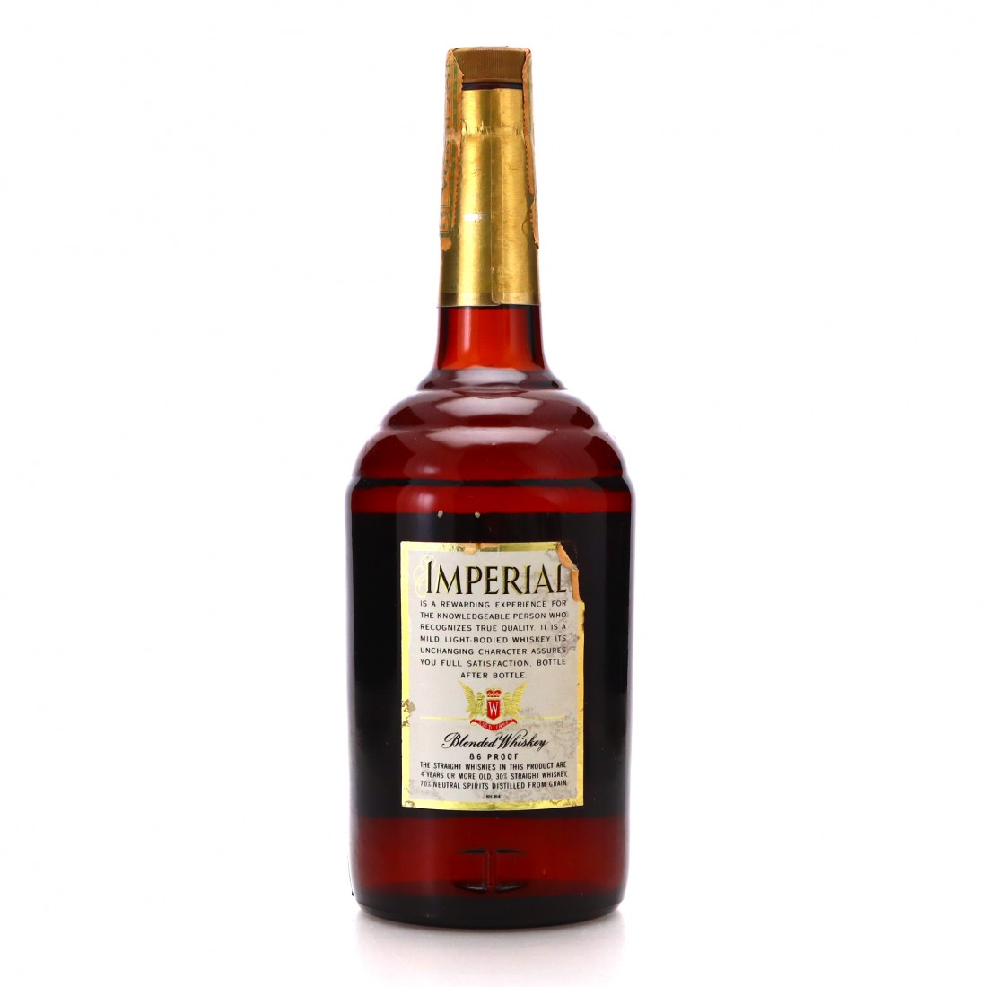 Imperial American Whiskey Hiram Walker 1 Imperial Quart 1970s | Whisky ...