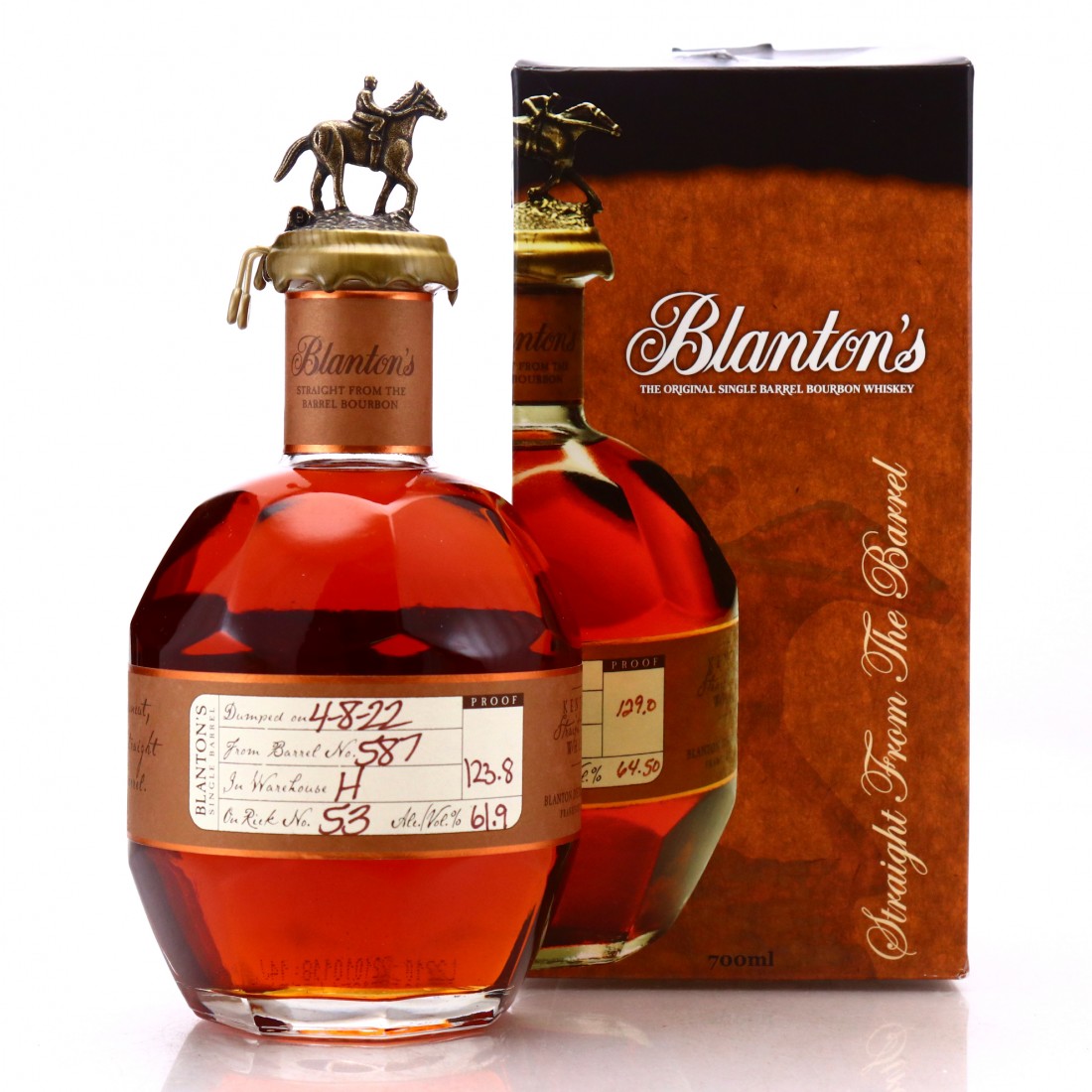 Blanton's Straight from the Barrel dumped 2022 70cl | Whisky Auctioneer