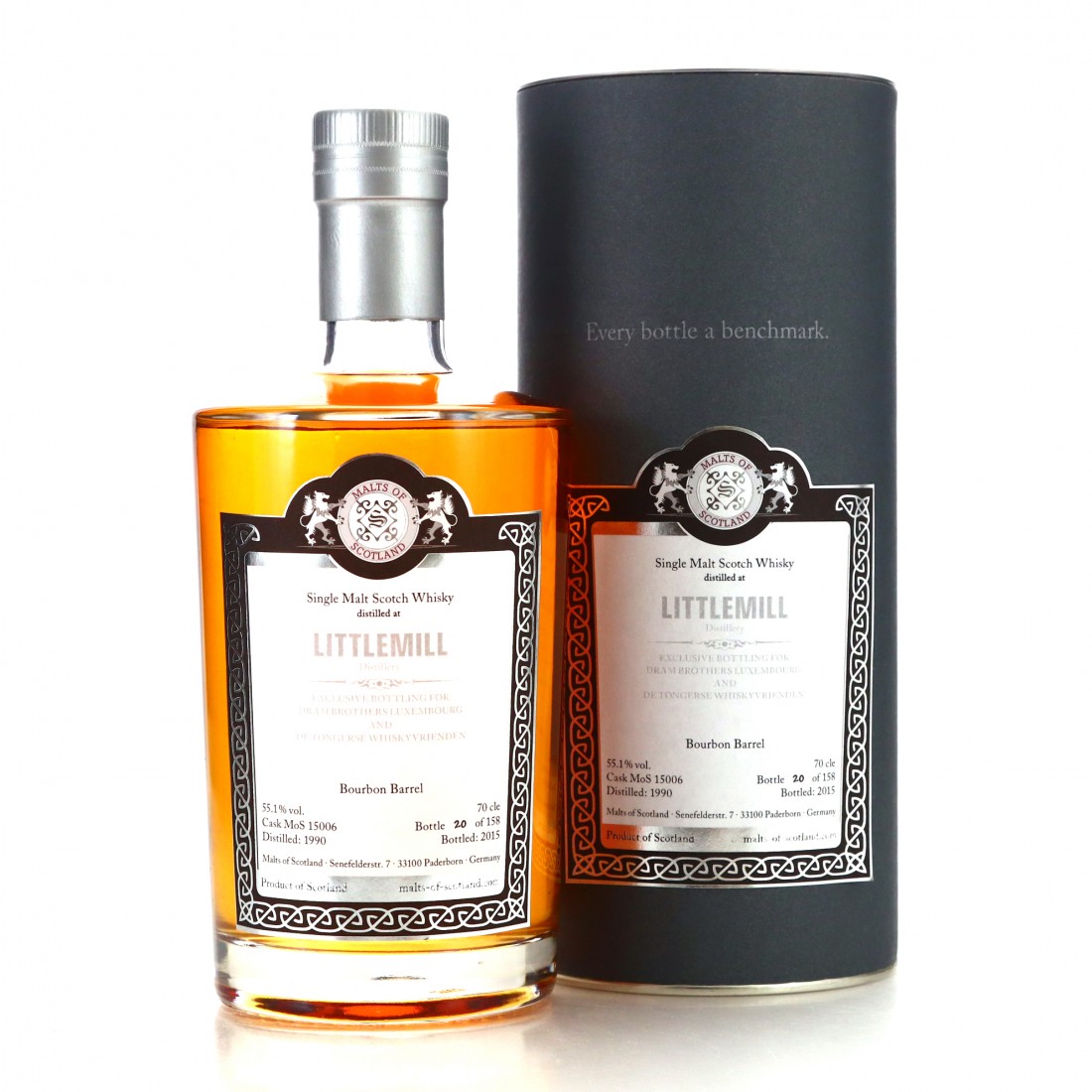 Littlemill 1990 Malts of Scotland / Dram Brothers | Whisky Auctioneer