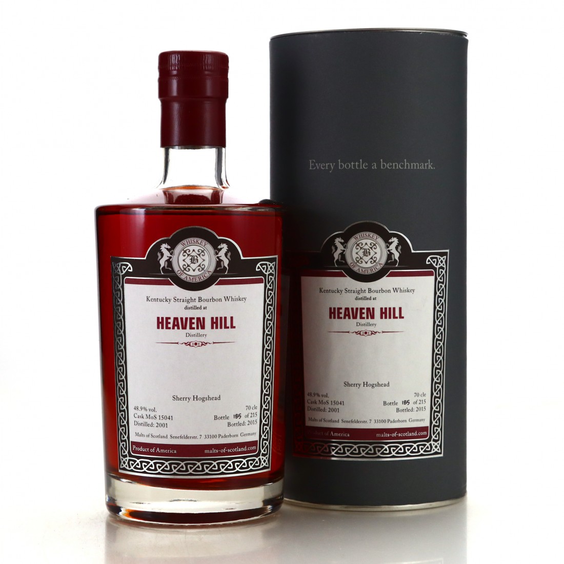 Heaven Hill 2001 Malts of Scotland Sherry Hogshead | Whisky Auctioneer