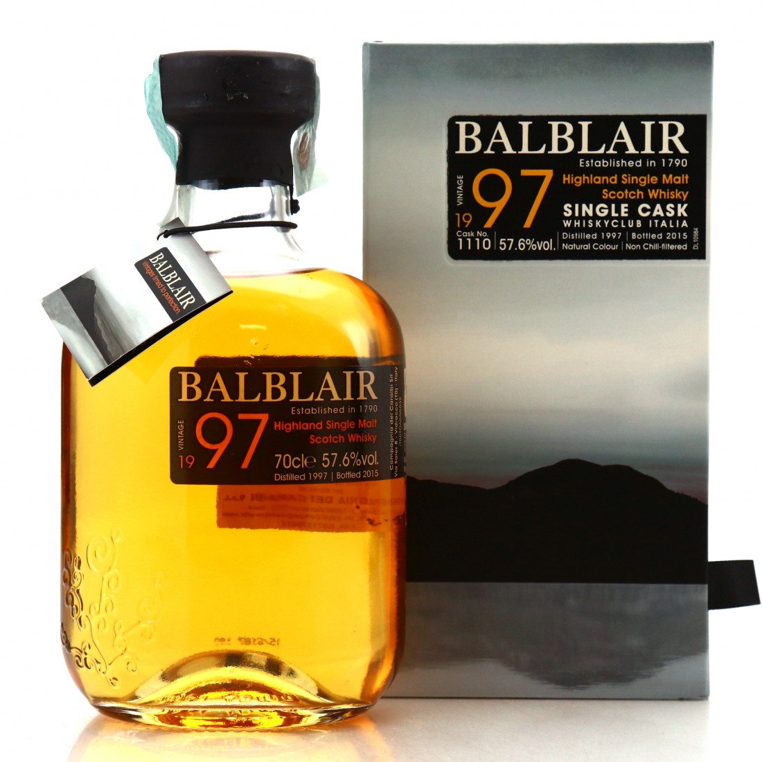 Balblair 1997 Single Bourbon Cask #1110 / Whiskyclub Italia | Whisky ...
