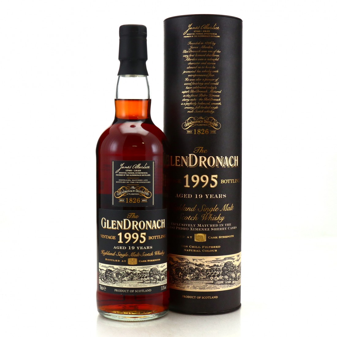 Glendronach 1995 Cask Strength 19 Year Old | Whisky Auctioneer
