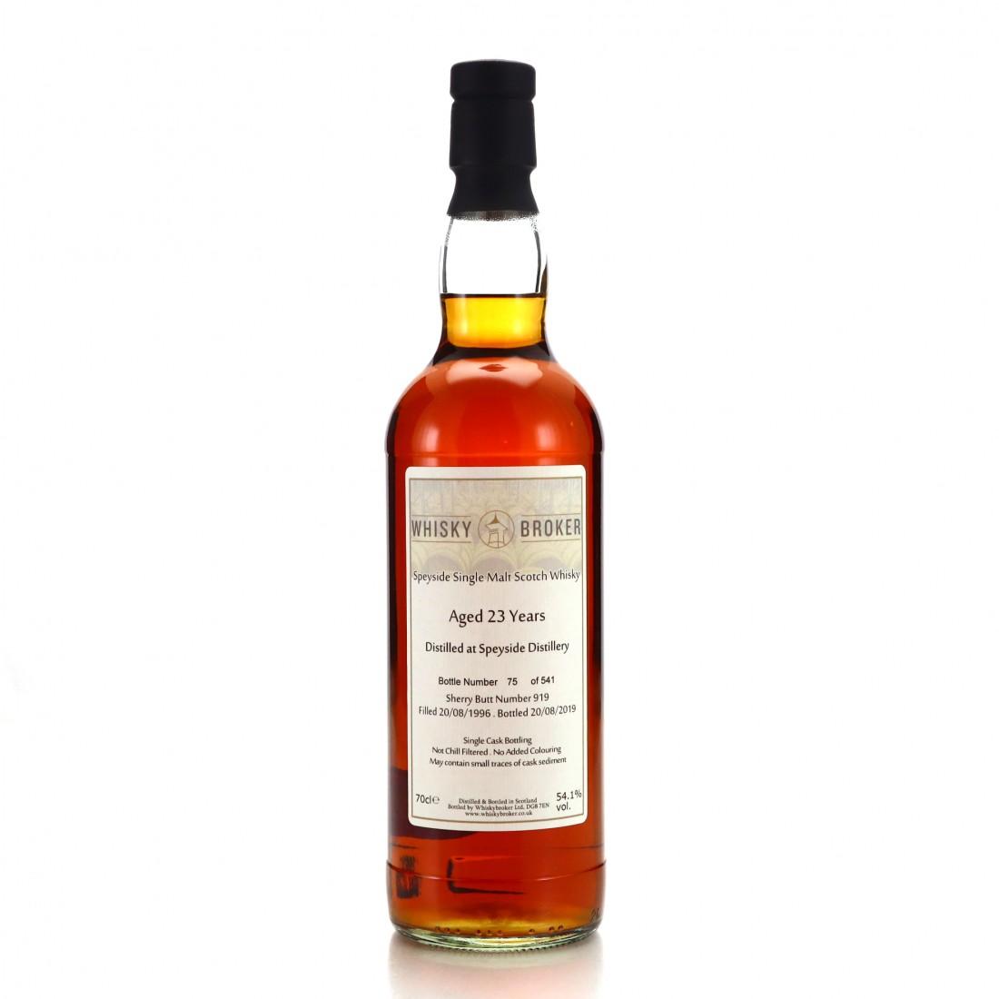 Speyside 1996 Whisky Broker 23 Year Old | Whisky Auctioneer