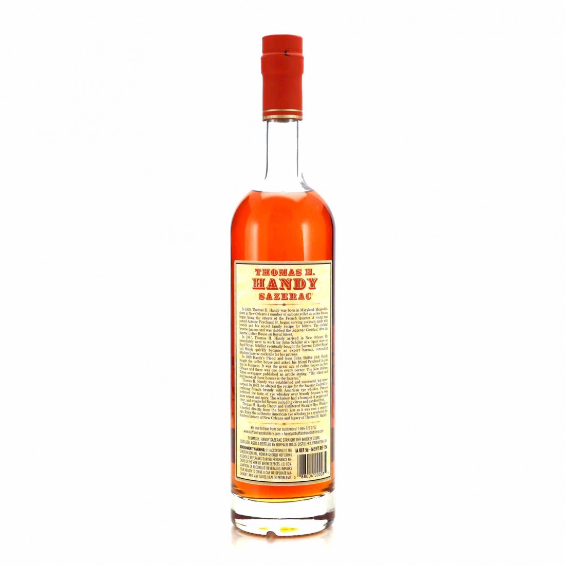 Thomas H Handy Sazerac Rye 2018 Release | Whisky Auctioneer