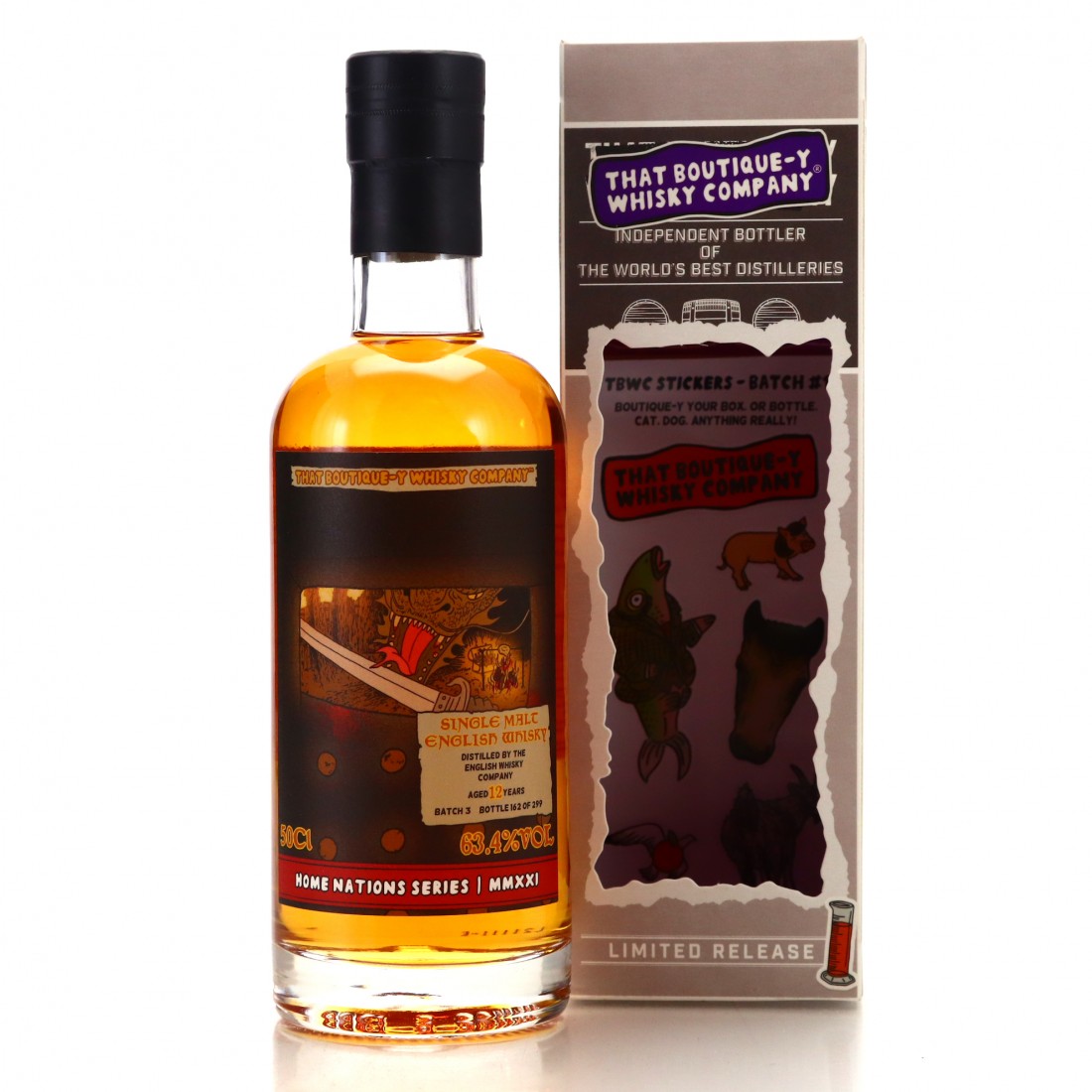 English Whisky Co 12 Year Old That Boutique-y Whisky Company Batch #3 ...