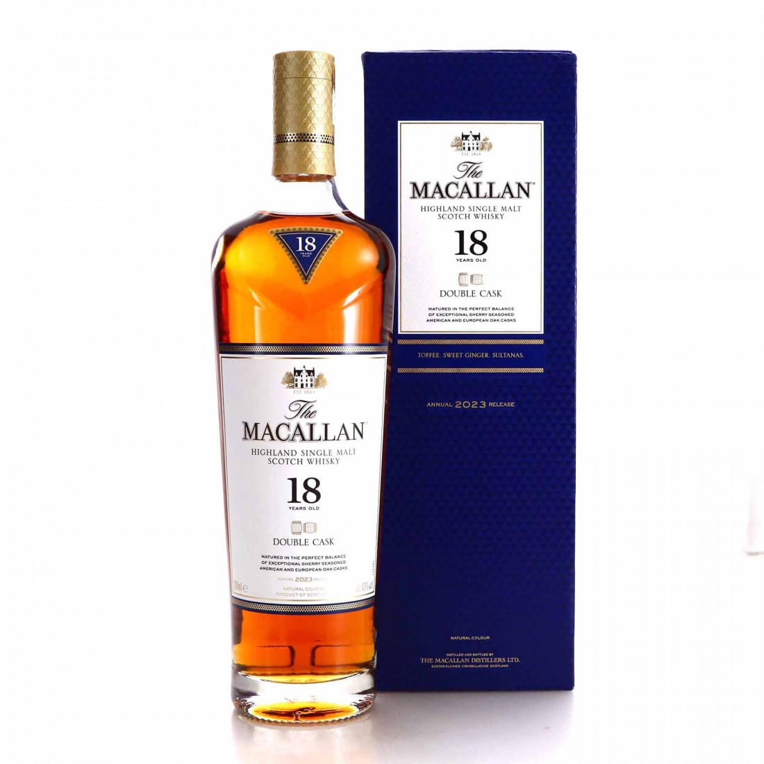 Macallan 18 Year Old Double Cask 2023 Release | Whisky Auctioneer
