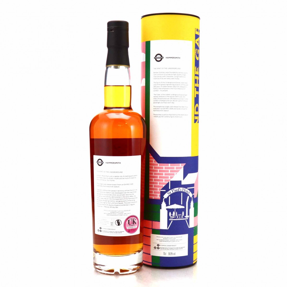 Bimber Single ex-Rye Cask #399 / Hammersmith | Whisky Auctioneer