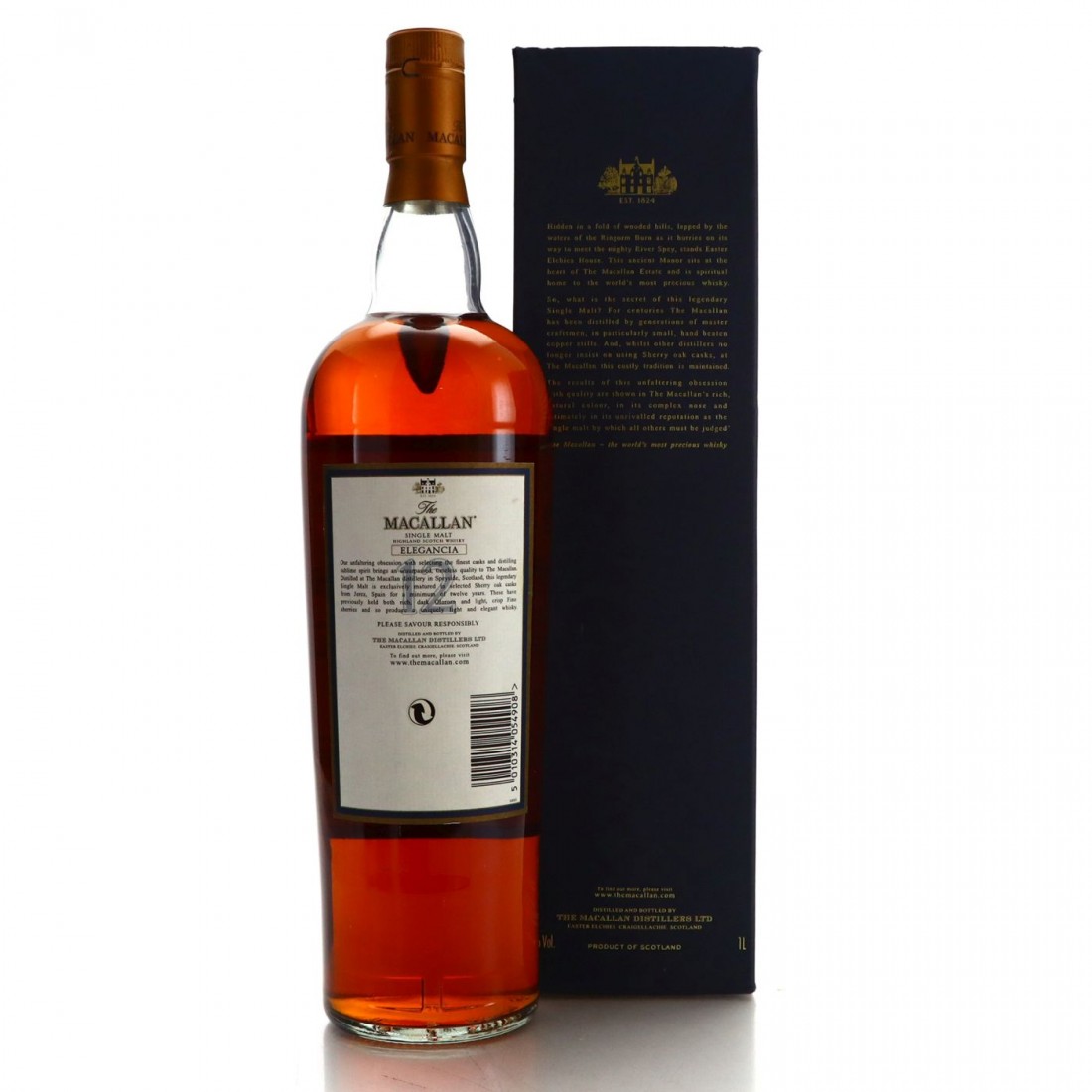 Macallan 12 Year Old Elegancia 1 Litre | Whisky Auctioneer