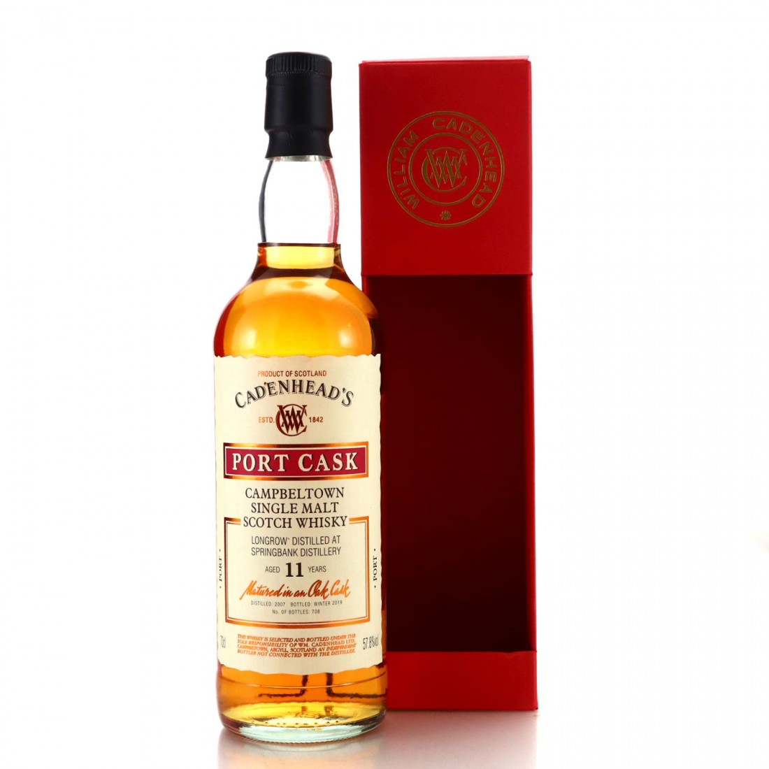 Longrow 2007 Cadenhead's 11 Year Old Port Cask | Whisky Auctioneer