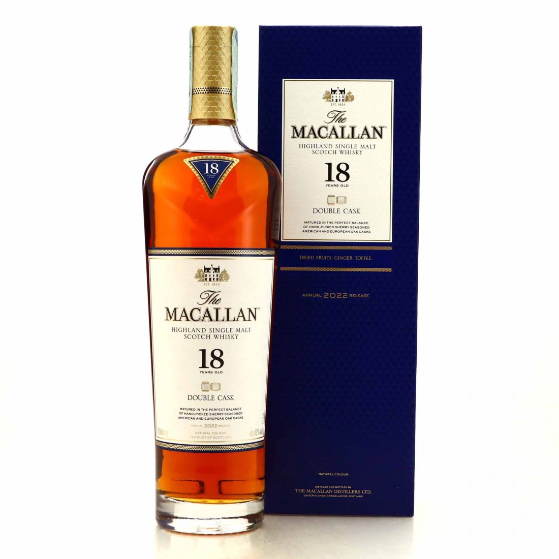 Macallan 18 Year Old Double Cask 2022 Release | Whisky Auctioneer