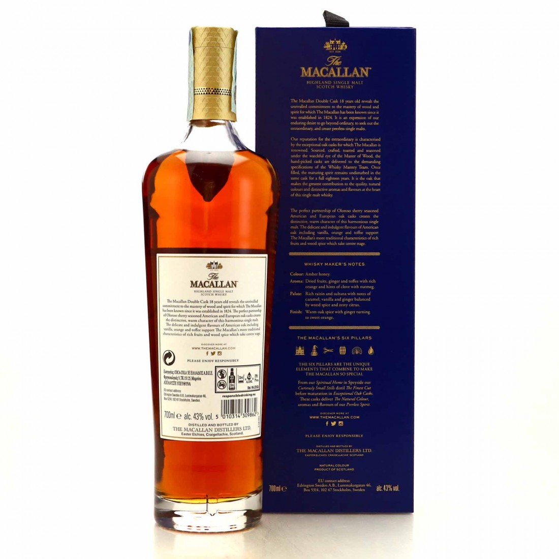 Macallan 18 Year Old Double Cask 2022 Release | Whisky Auctioneer