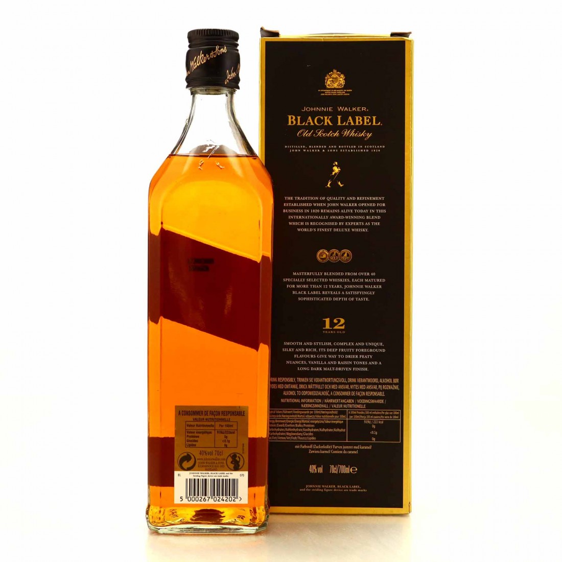 Johnnie Walker 12 Year Old Black Label | Whisky Auctioneer