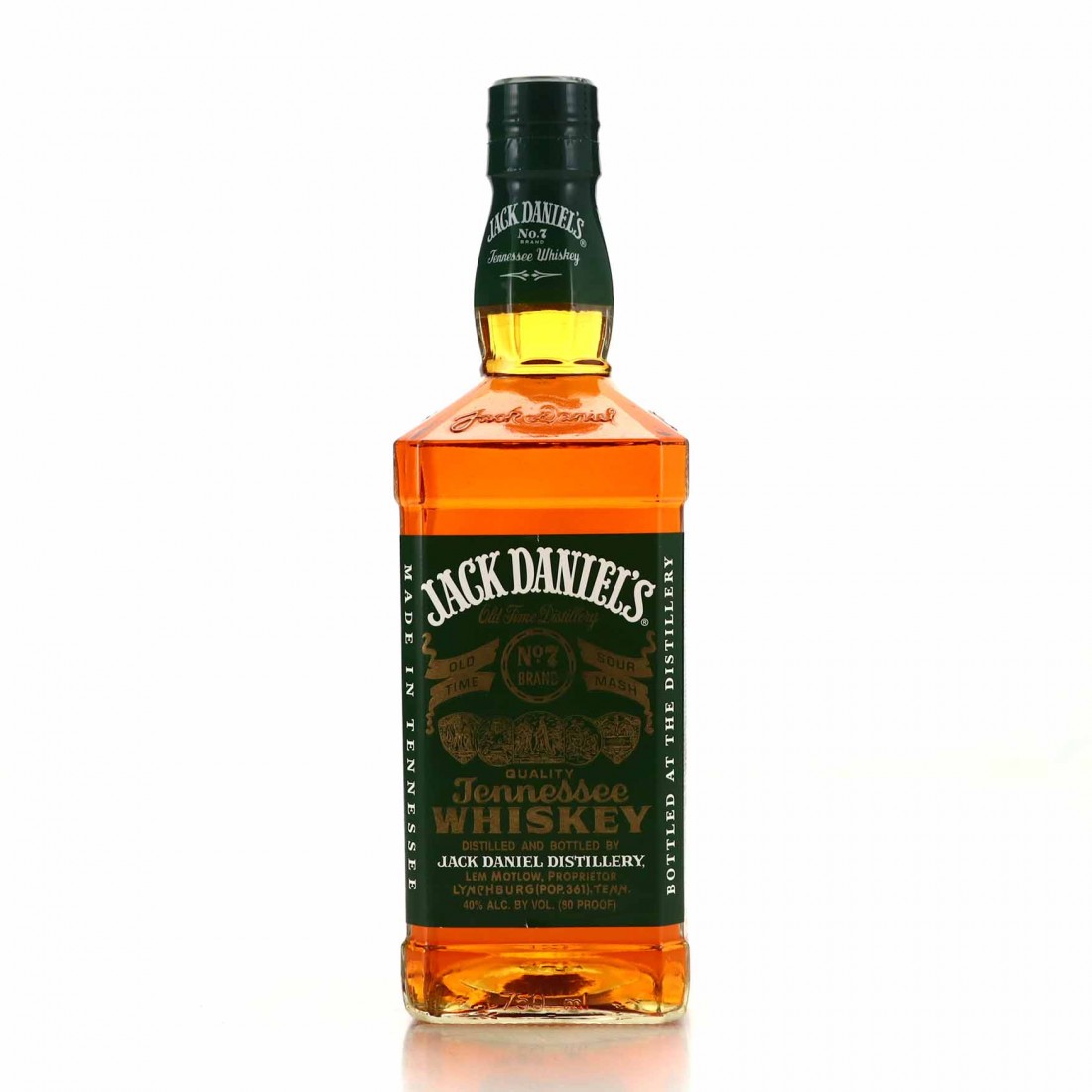 Jack Daniel's Old No.7 Brand Green Label 80 Proof | Whisky Auctioneer