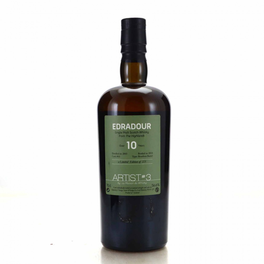Edradour 2003 Artist Collection #3 over 10 Year Old #61 | Whisky Auctioneer
