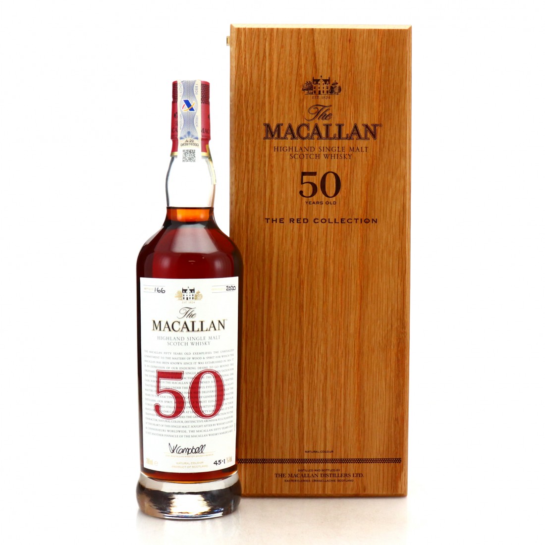 Macallan 50 Year Old The Red Collection | Whisky Auctioneer