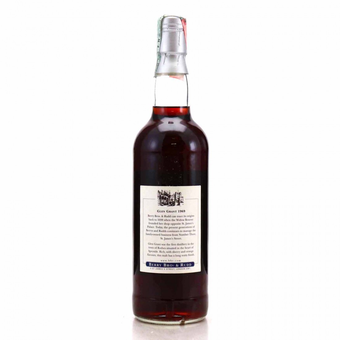 Glen Grant 1969 Berry Brothers and Rudd | Whisky Auctioneer
