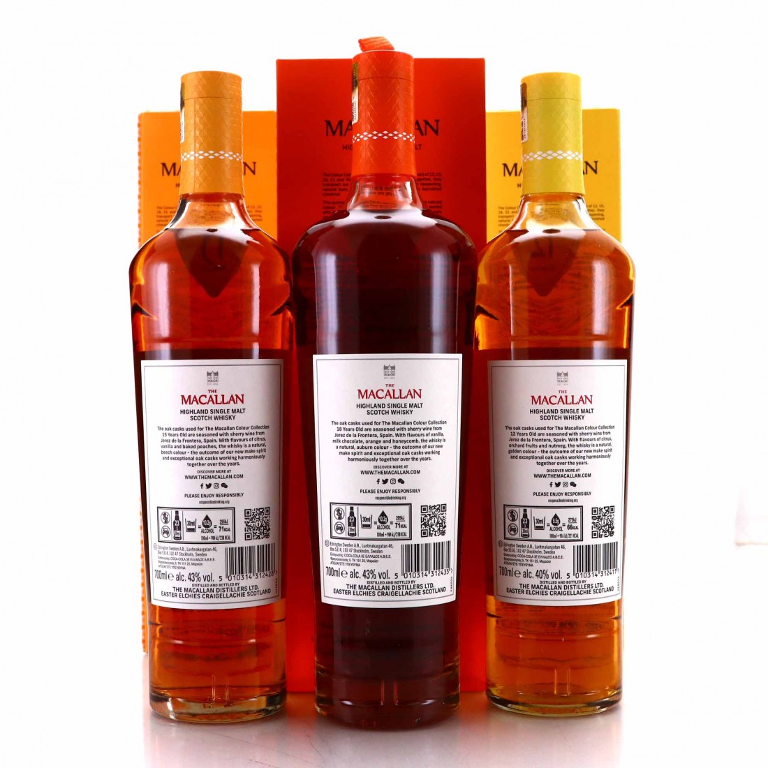 Macallan Colour Collection 3 x 70cl | Whisky Auctioneer