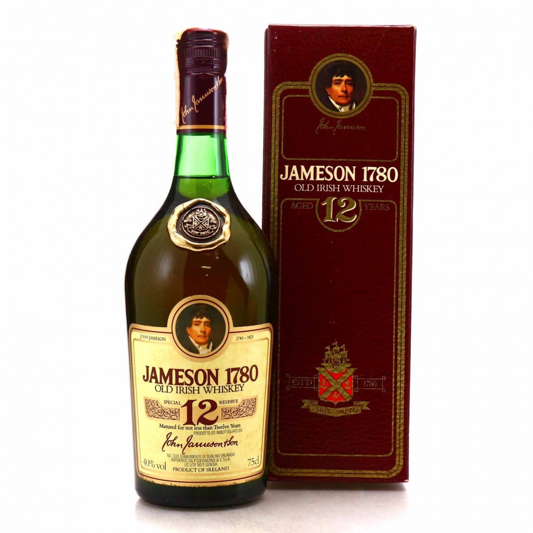 Jameson '1780' 12 Year Old 1980s | Whisky Auctioneer