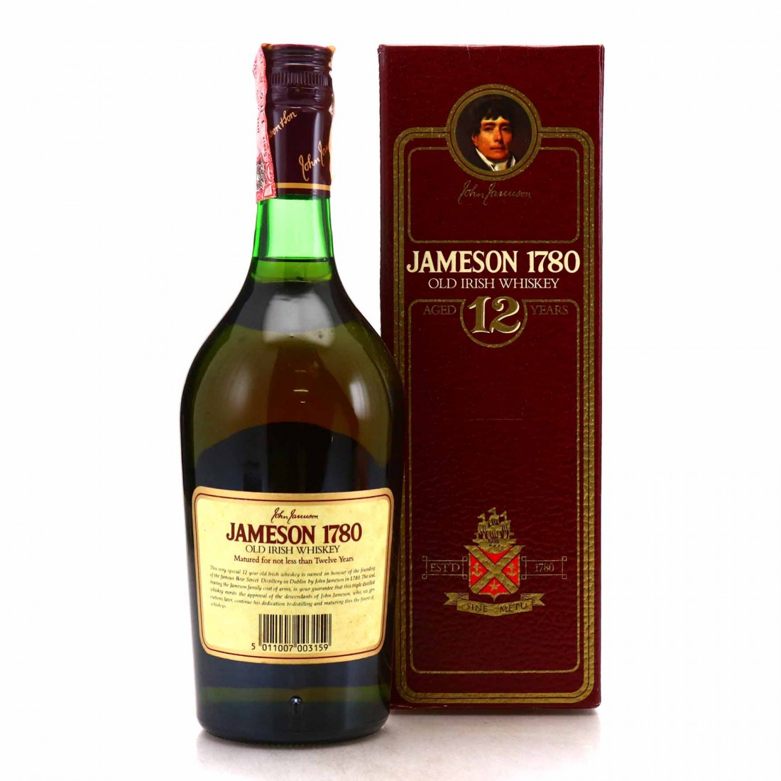 Jameson '1780' 12 Year Old 1980s | Whisky Auctioneer