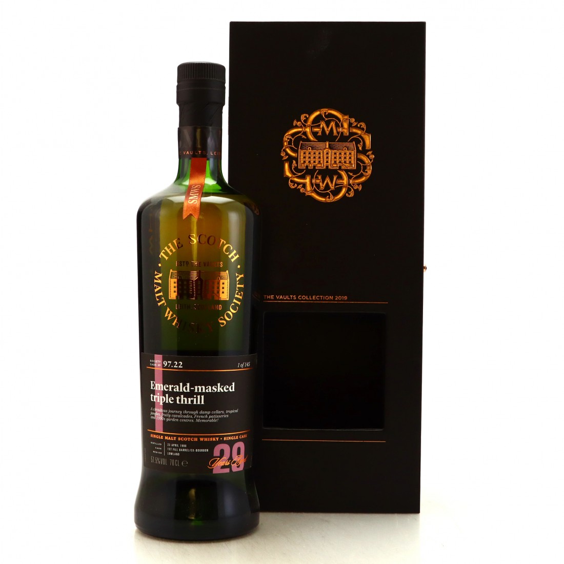 Littlemill 1990 SMWS 29 Year Old 97.22 / The Vaults Collection | Whisky ...