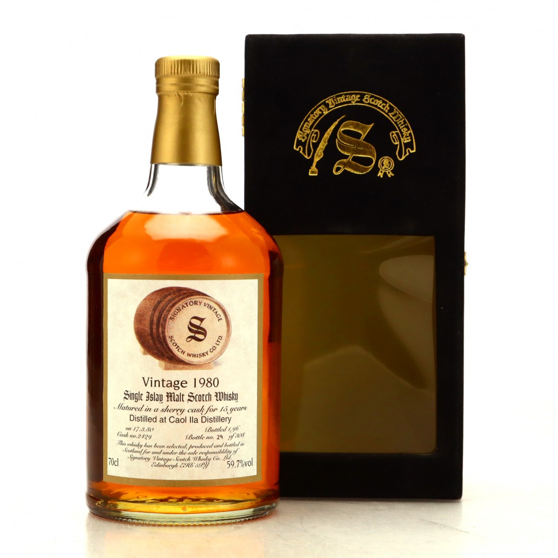 Caol Ila 1980 Signatory Vintage 15 Year Old | Whisky Auctioneer