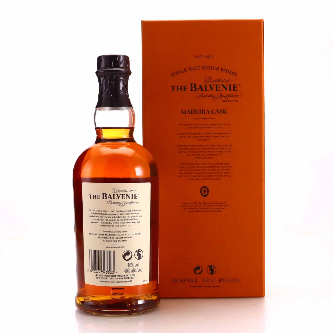Balvenie 21 Year Old Madeira Cask Finish | Whisky Auctioneer