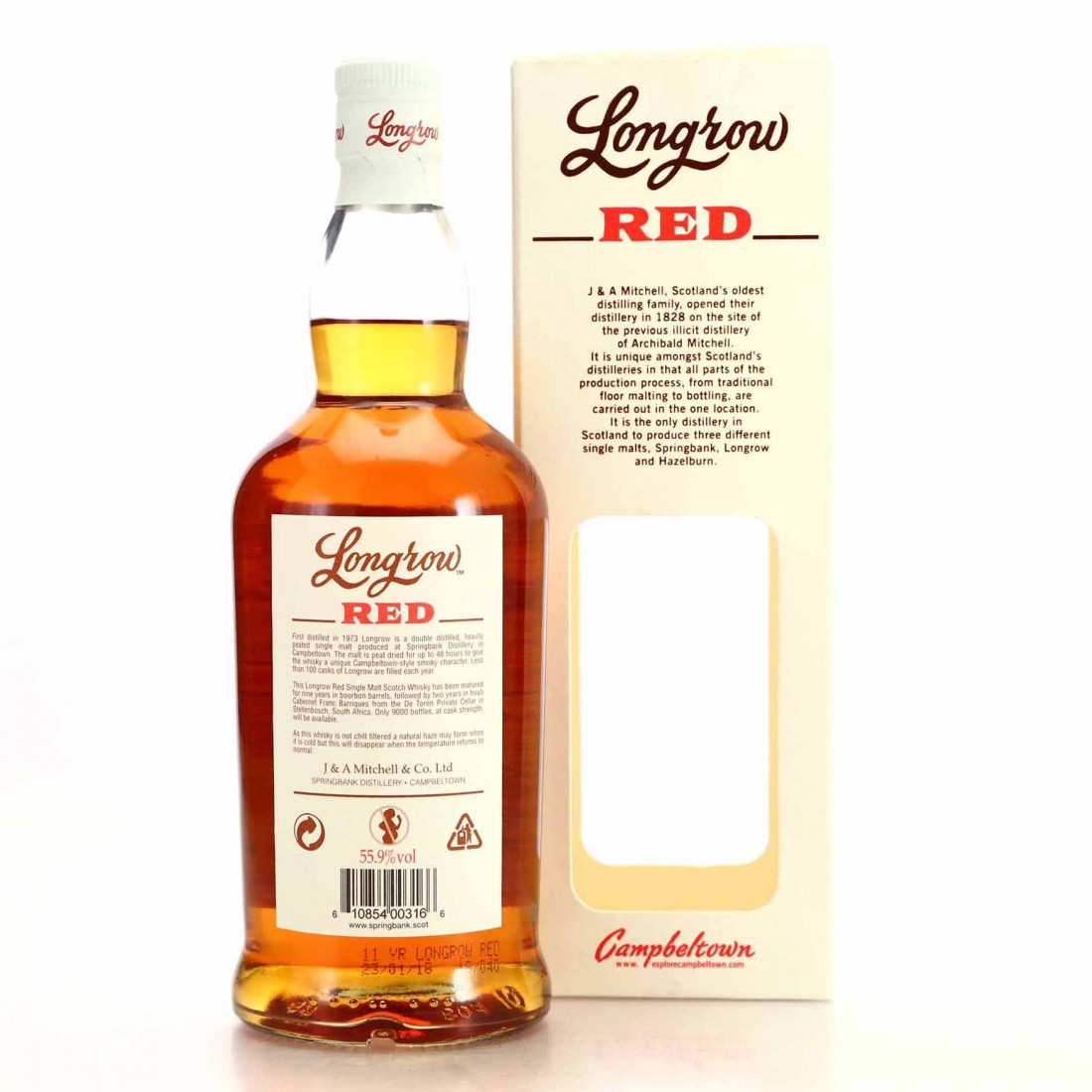 Longrow Red 11 Year Old Cabernet Franc | Whisky Auctioneer