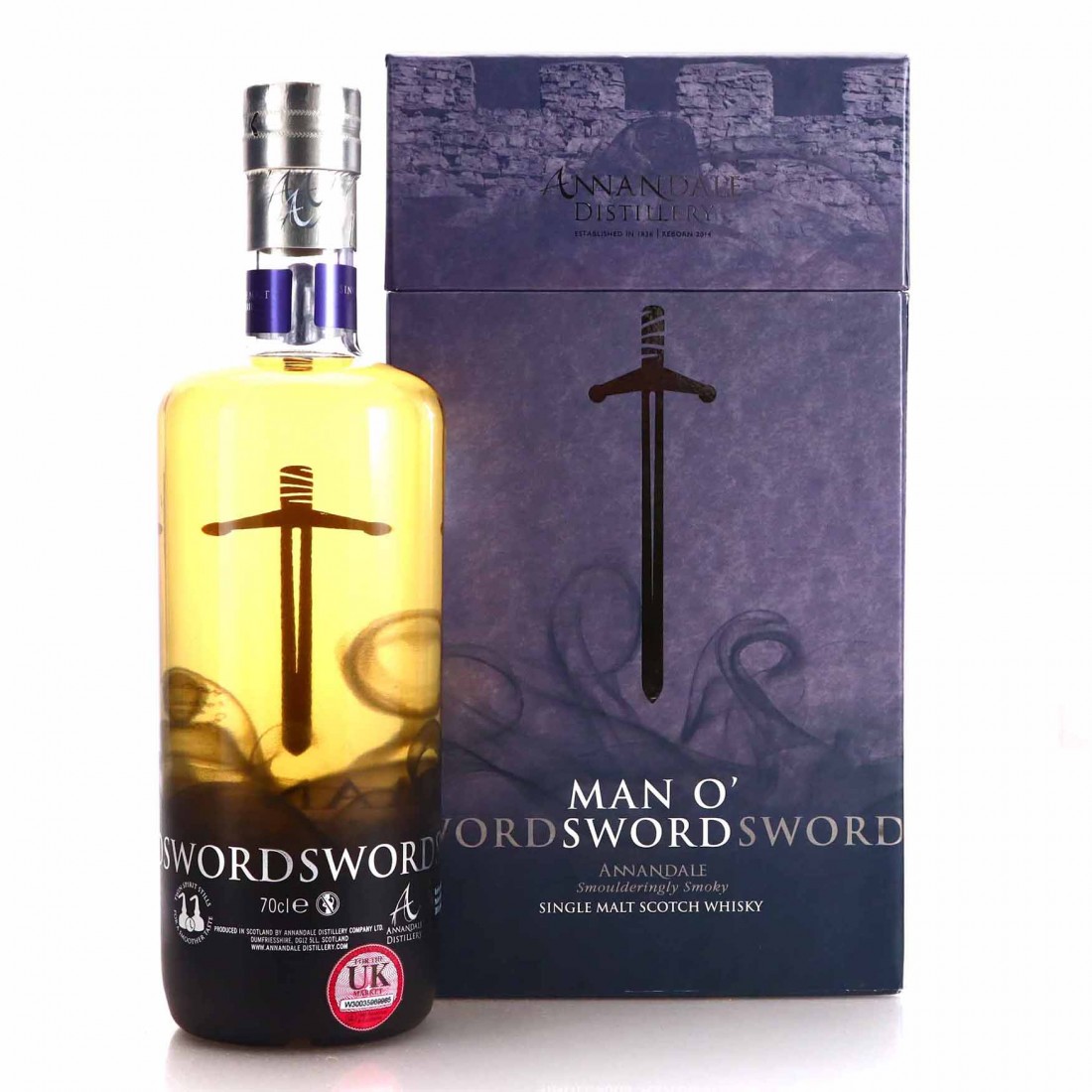 Annandale Man o' Sword Single Bourbon Cask #106 | Whisky Auctioneer