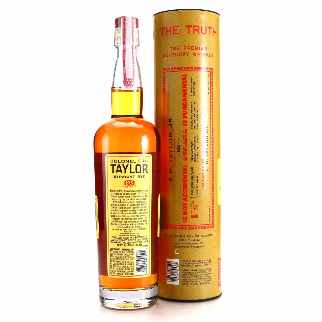Colonel E.H. Taylor Straight Rye 2022 | Whisky Auctioneer