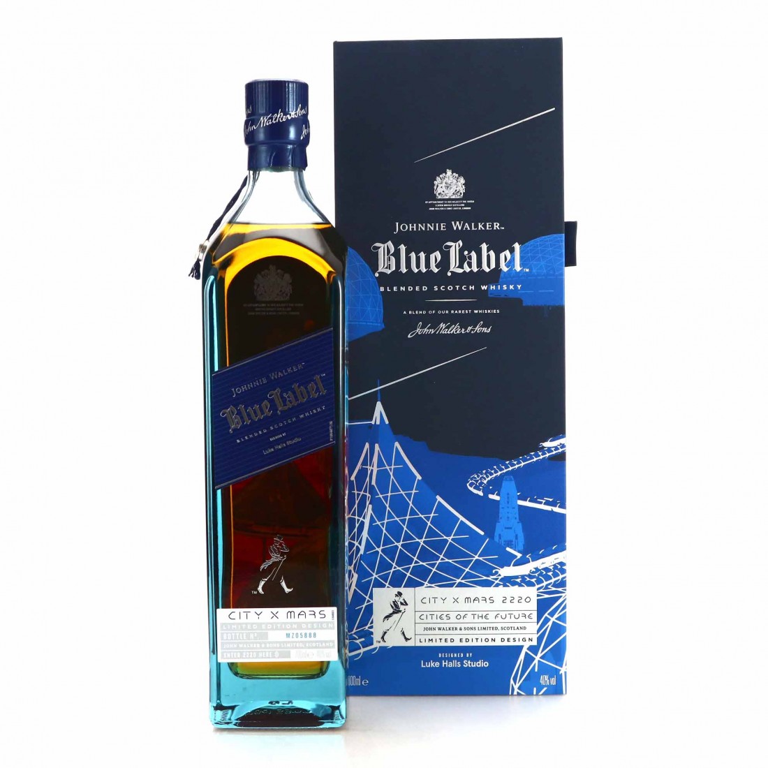 Johnnie Walker Blue Label City X Mars 2220 Cities of the Future Edition ...