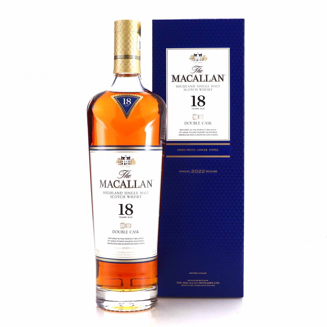 Macallan 18 Year Old Double Cask 2022 Release | Whisky Auctioneer