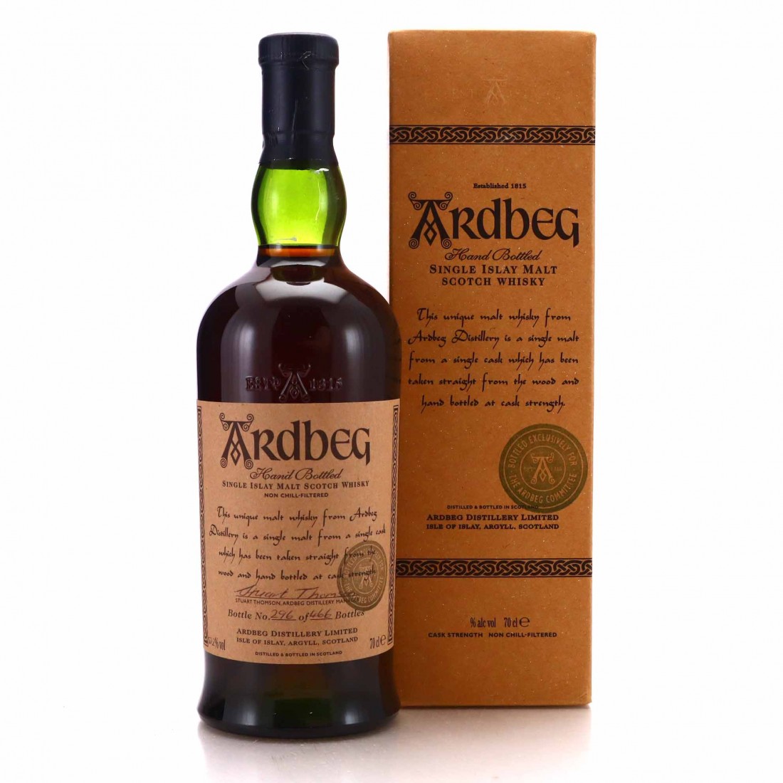 Ardbeg 1976 Single Sherry Cask #2394 / Committee Release | Whisky ...